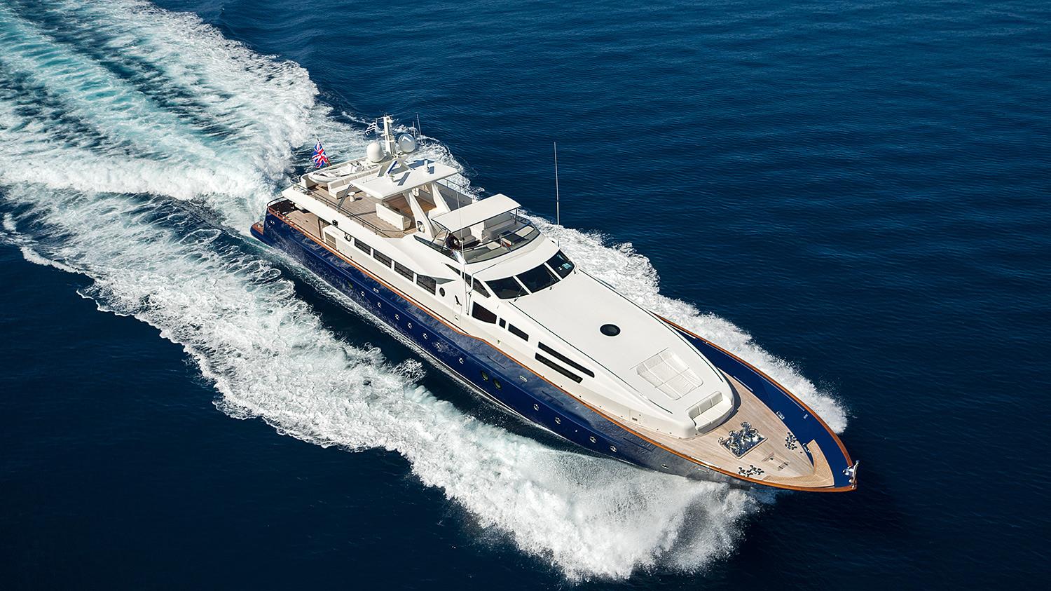 CONDOR A Yacht Charter Details, Tecnomar | CHARTERWORLD Luxury Superyachts